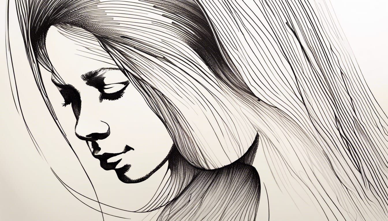 Line drawing - AI Generated Artwork - NightCafe Creator