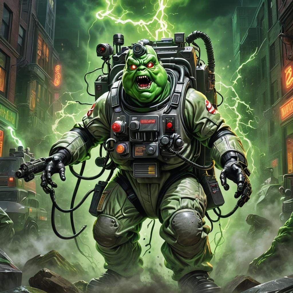 Ghostbusters New Recruit - AI Generated Artwork - NightCafe Creator