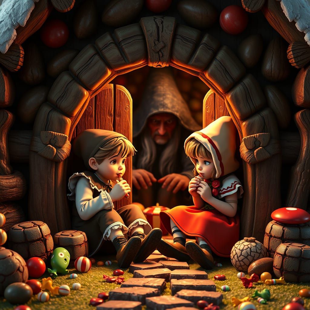 Don't get candies from strangers - Candy Cabin Caution: A Da...