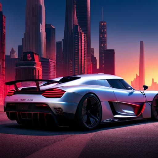 koenigsegg jesko - AI Generated Artwork - NightCafe Creator