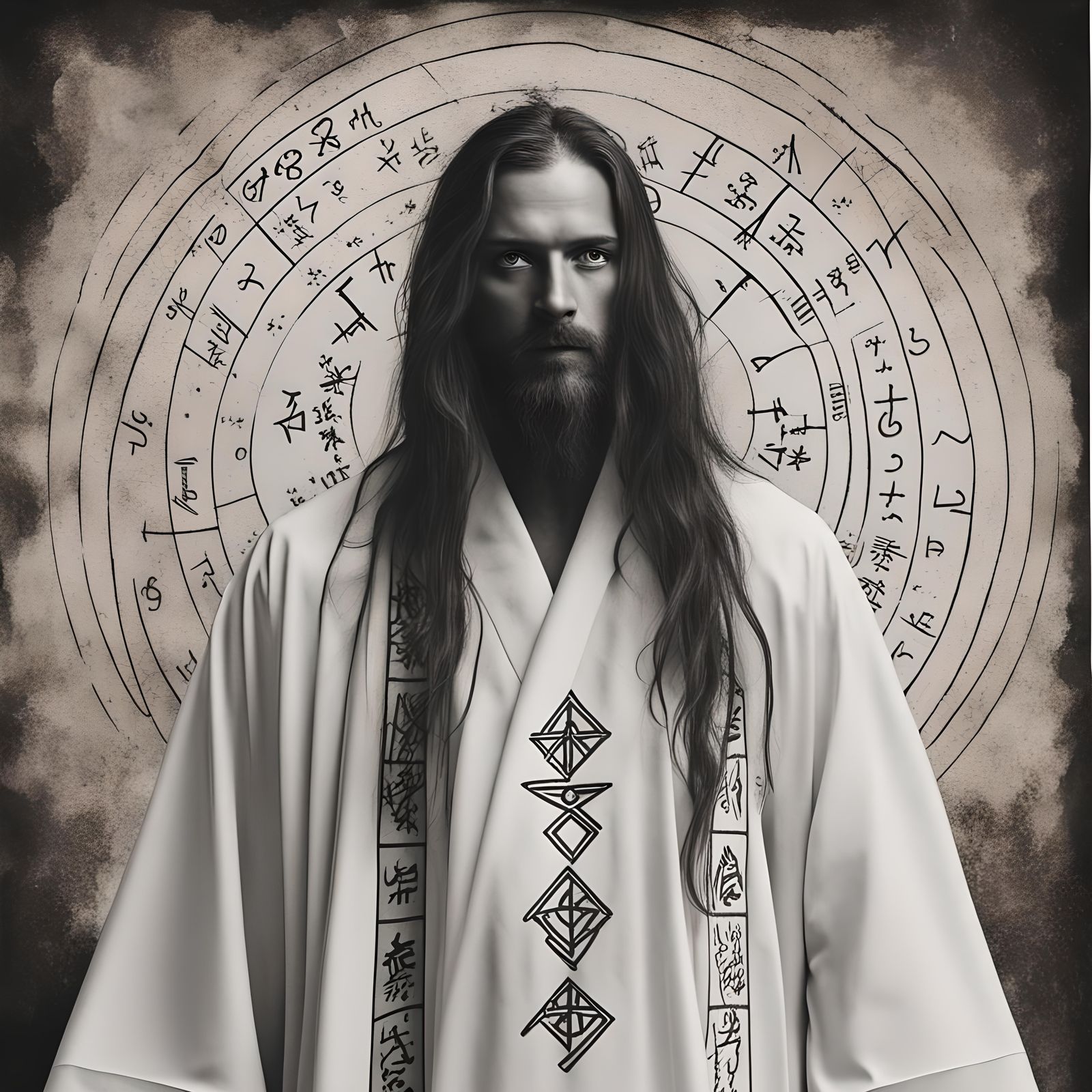 Mystic Monk - AI Generated Artwork - NightCafe Creator