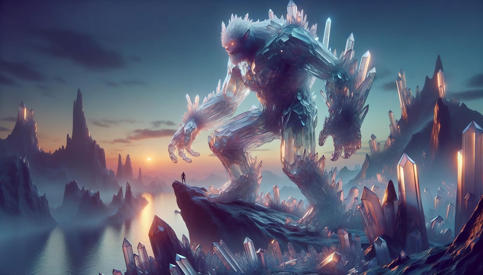 DND Series: Crystalline Troll (Monster) - AI Generated Artwork ...