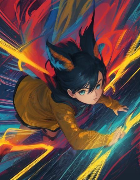 Whimsical Archie-Style Scene with Cinematic Lighti... - AI Art