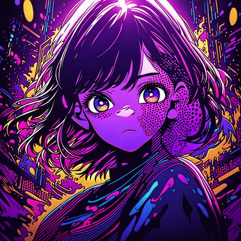 Oshi no ko - Young Anime Idol Shines in Vibrant Studio Trigg...