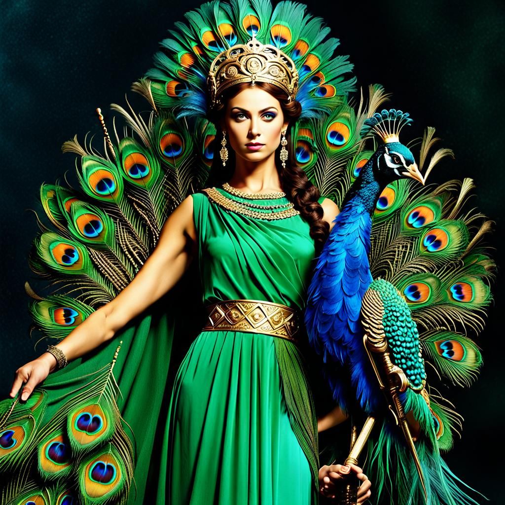 Goddess of Sovereignty & Wisdom (Hera=Greek Goddess) (Juno=Roman Goddess) - AI Generated Artwork ...