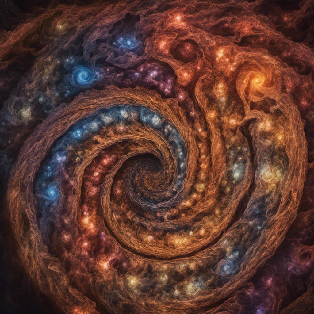 Speak the Unknown Spiral V - AI Generated Artwork - NightCafe Creator
