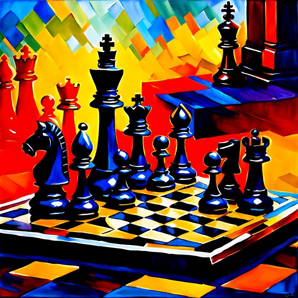 chess board - AI Generated Artwork - NightCafe Creator