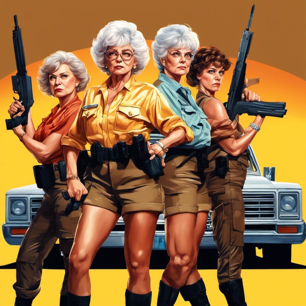 Move over A-Team! The Golden Girls are takin' over. - AI Generated ...