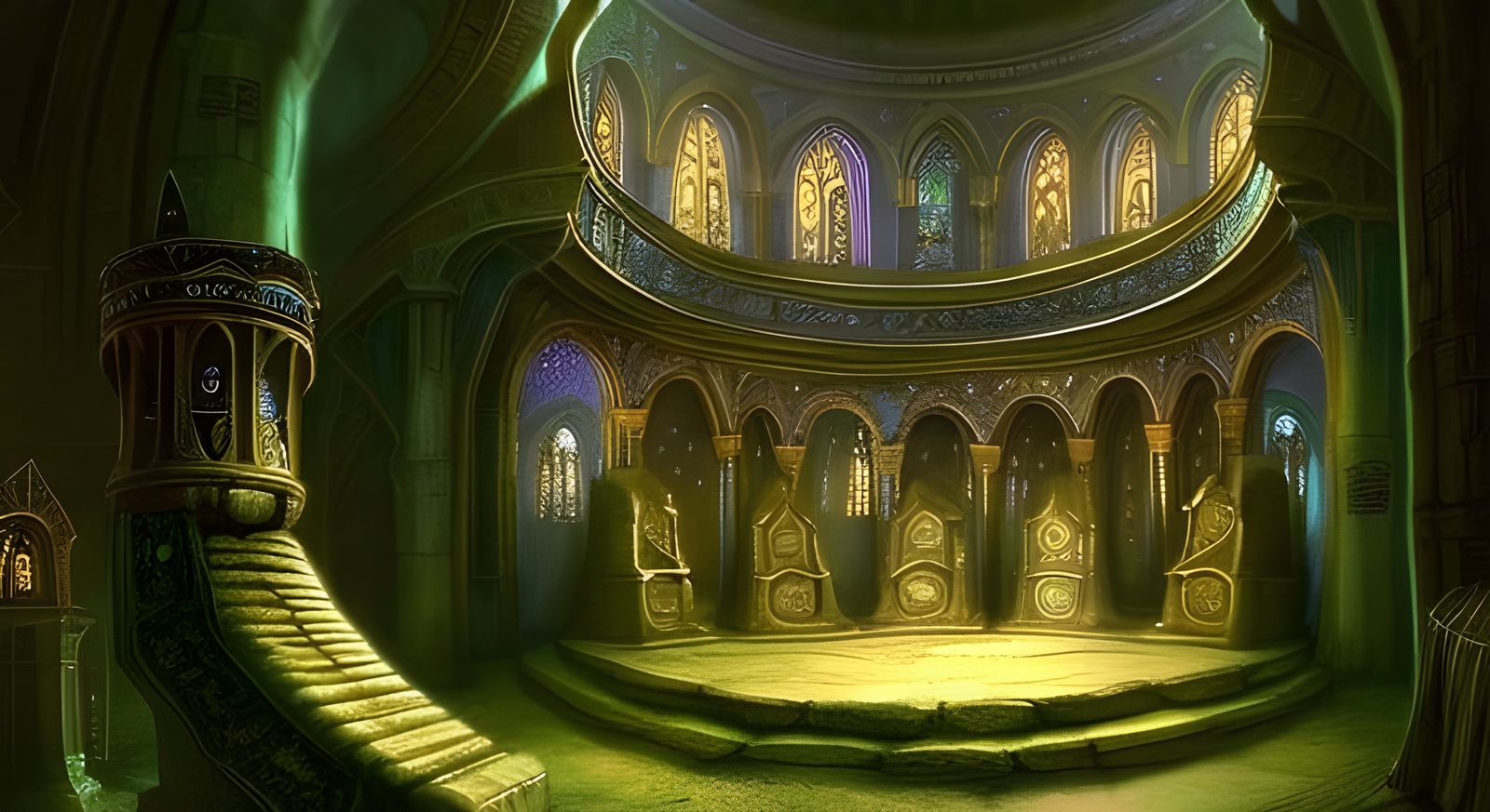 Dwarven throne room - AI Generated Artwork - NightCafe Creator
