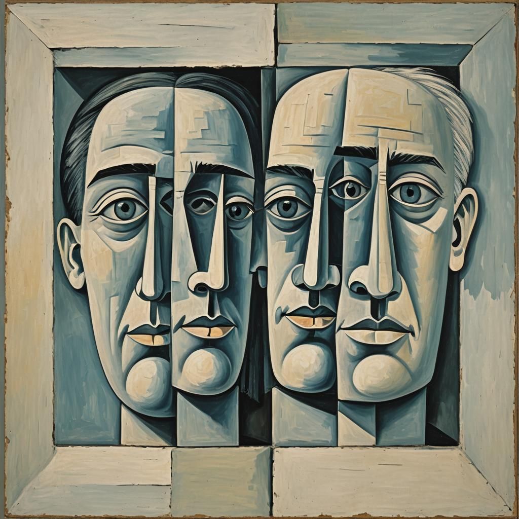 Pablo Picasso's portrait - AI Generated Artwork - NightCafe Creator