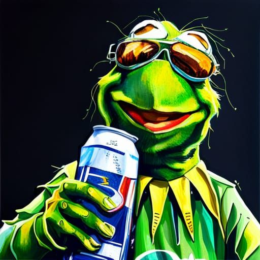 Kermy Has Sordi - AI Generated Artwork - NightCafe Creator