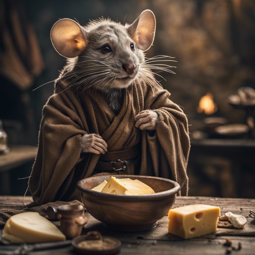 Mouse Meal - AI Generated Artwork - NightCafe Creator