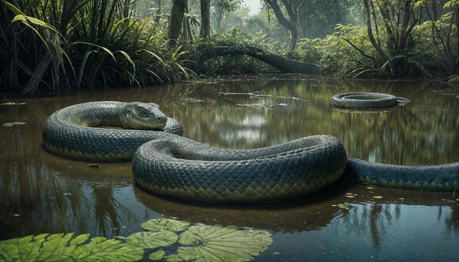 Very Big Anaconda in the Swamp - Very Big Anaconda in the Sw...