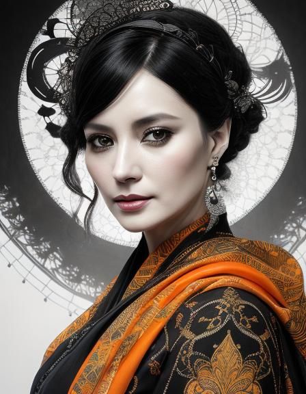 Галина (Galyna) | 🇺🇦 splash art portrait (Stable Diffusion v1.5 ...