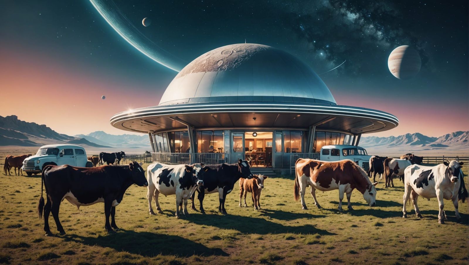 Space Ranch - AI Generated Artwork - NightCafe Creator