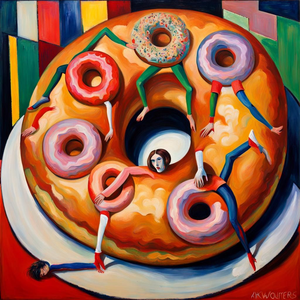 The ouroboric donut of the doomsday - AI Generated Artwork - NightCafe ...