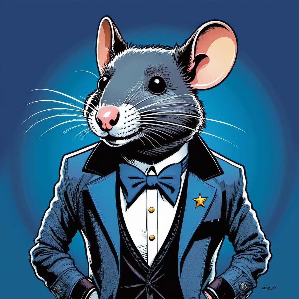 Mr Rat - AI Generated Artwork - NightCafe Creator