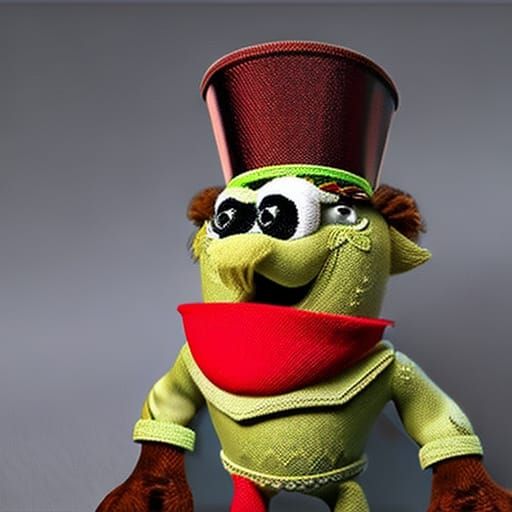 Cursed muppet of soy sauce street - AI Generated Artwork - NightCafe ...