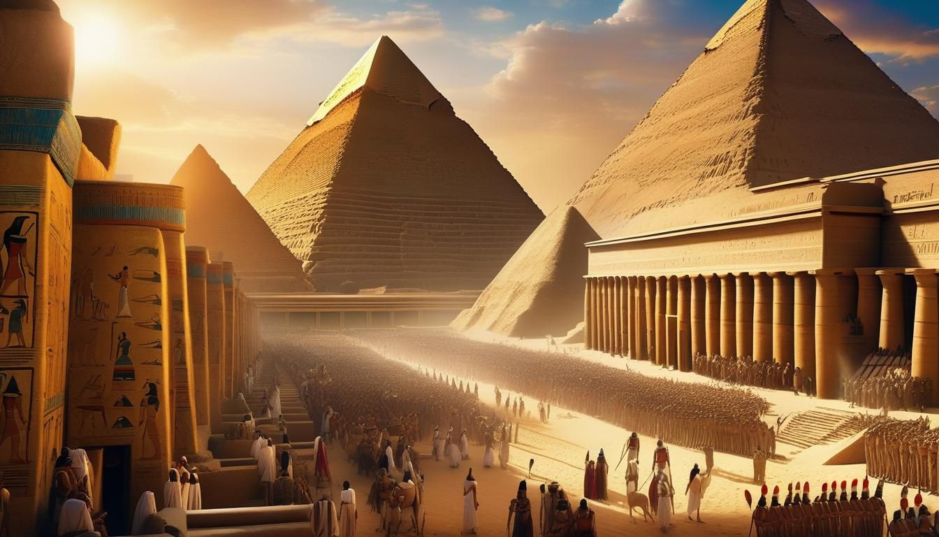 Ancient Egypt as it was. - AI Generated Artwork - NightCafe Creator