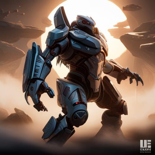 Predator Cyborg Xenomoph Tank - AI Generated Artwork - NightCafe Creator