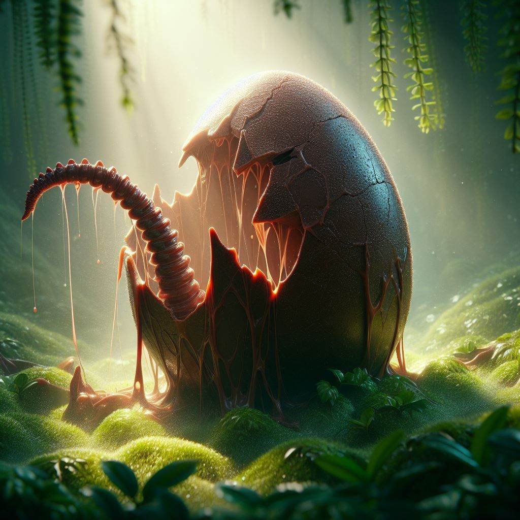 Alien chocolate Easter egg - AI Generated Artwork - NightCafe Creator