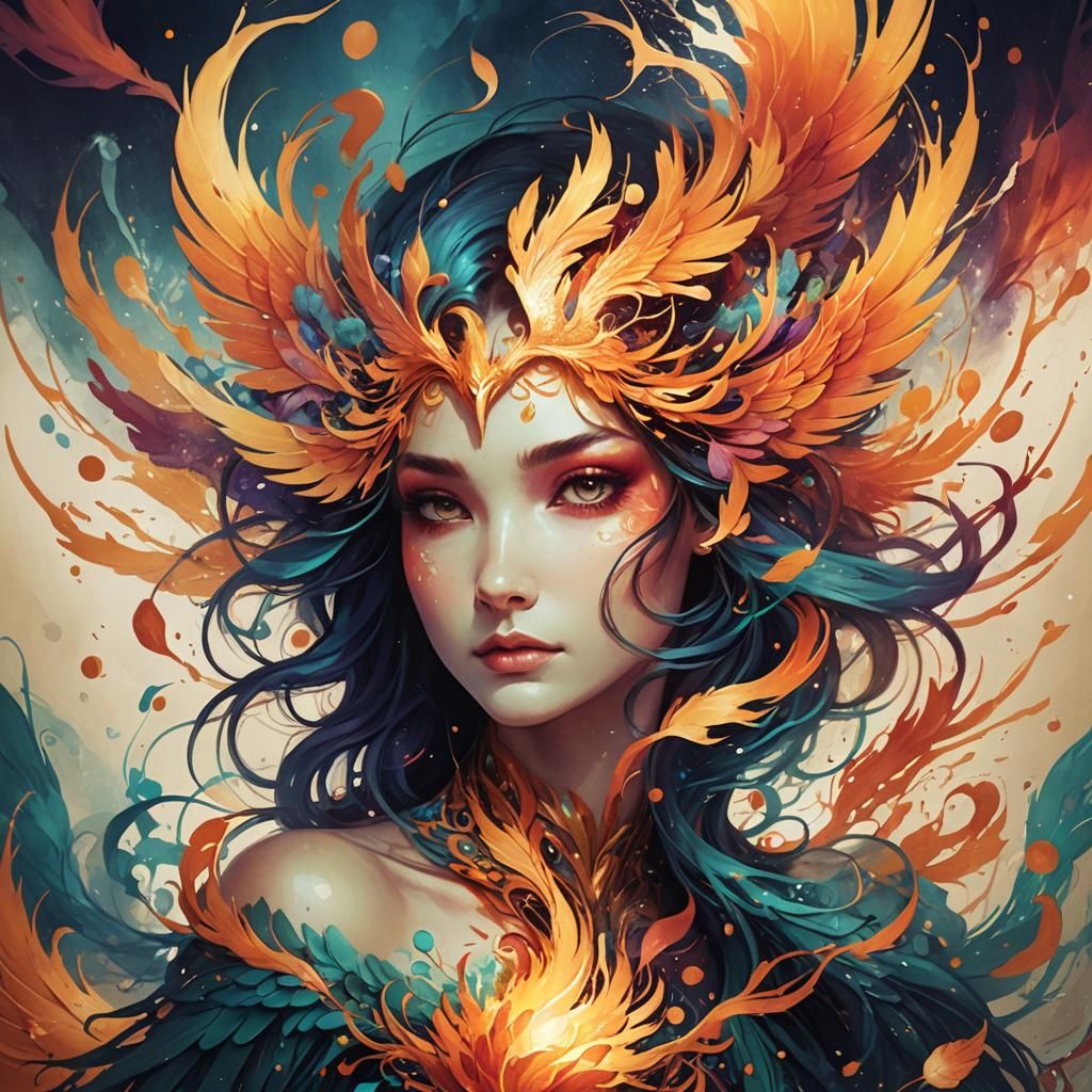 Phoenix - AI Generated Artwork - NightCafe Creator