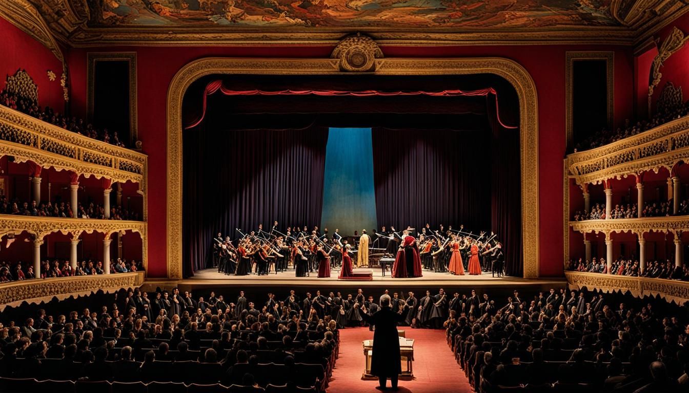 First performance of the opera Aïda by Giuseppe Verdi on December 24 ...