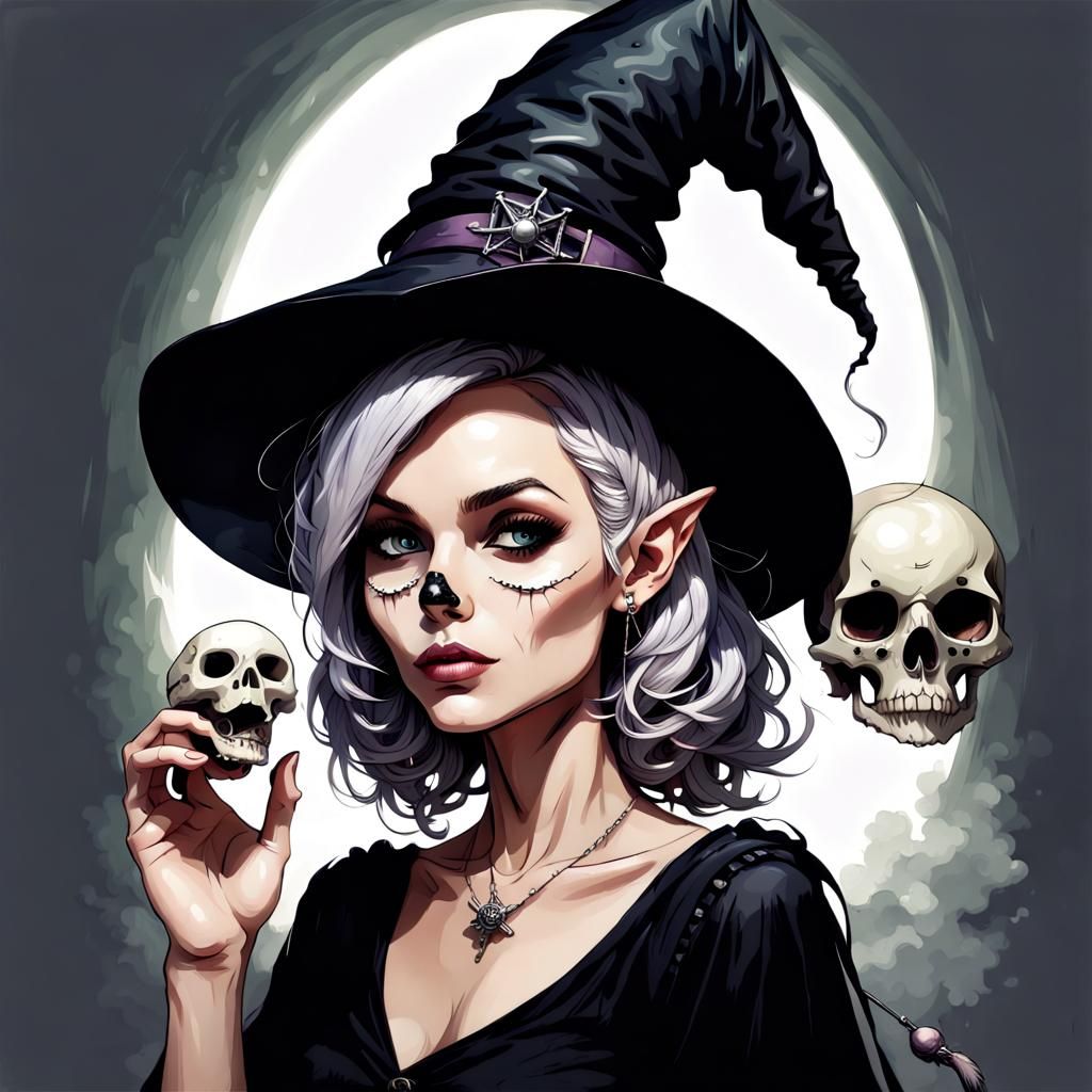 Pixie Witch - AI Generated Artwork - NightCafe Creator