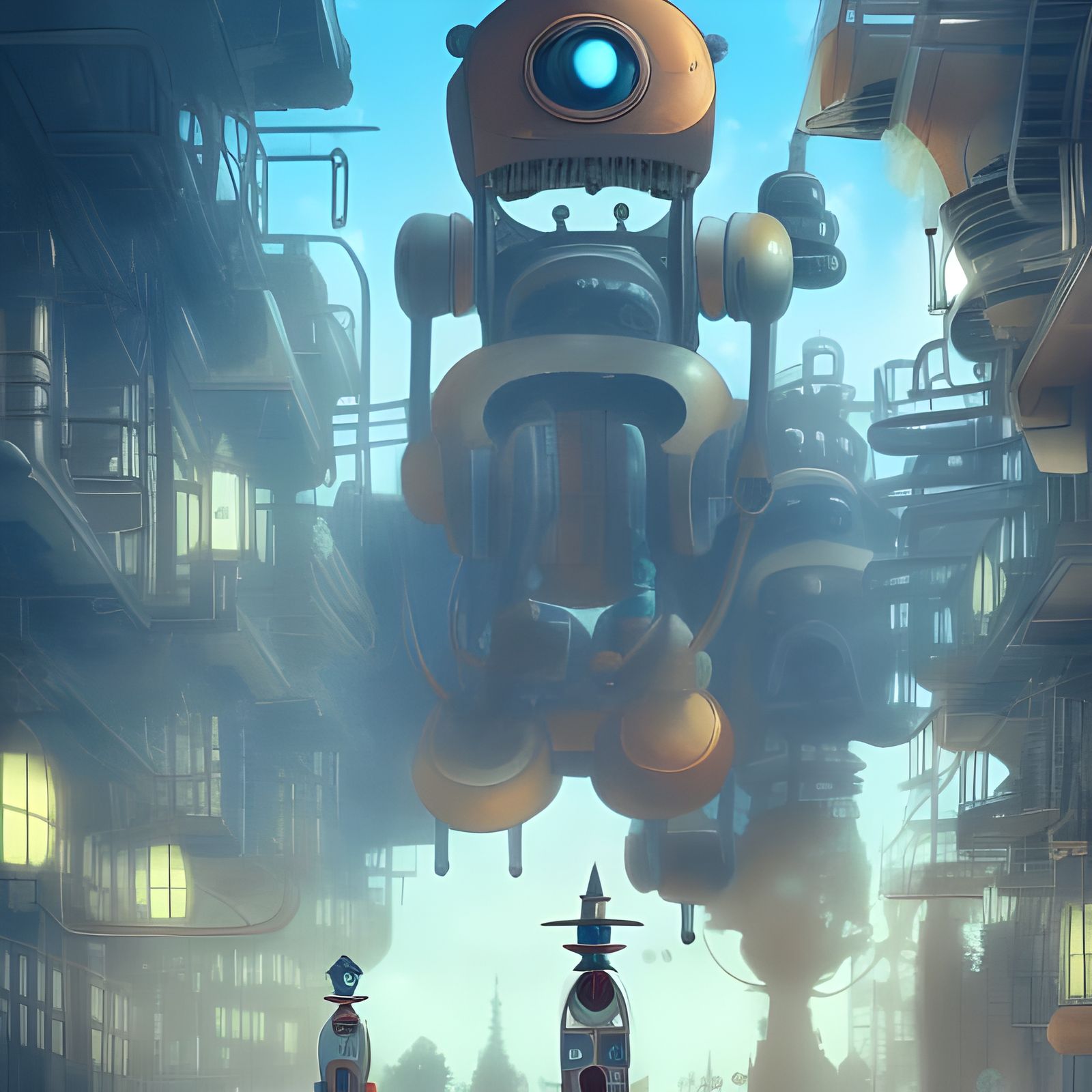 Skybot - AI Generated Artwork - NightCafe Creator