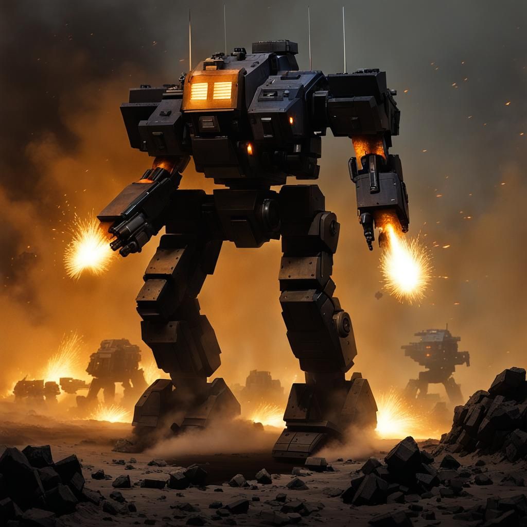 Mech - AI Generated Artwork - NightCafe Creator