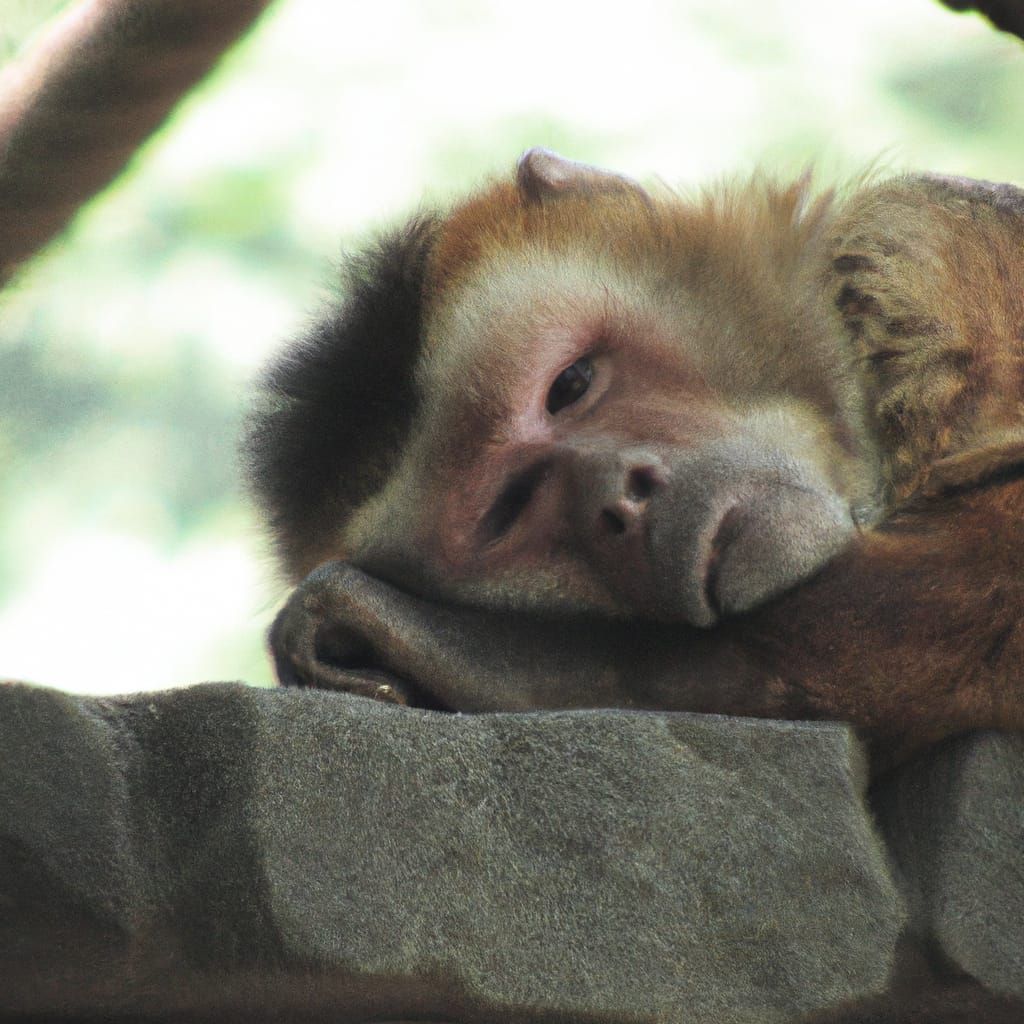 Bored monkey - AI Generated Artwork - NightCafe Creator