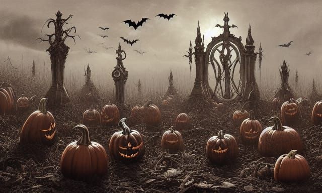 spooky time - AI Generated Artwork - NightCafe Creator