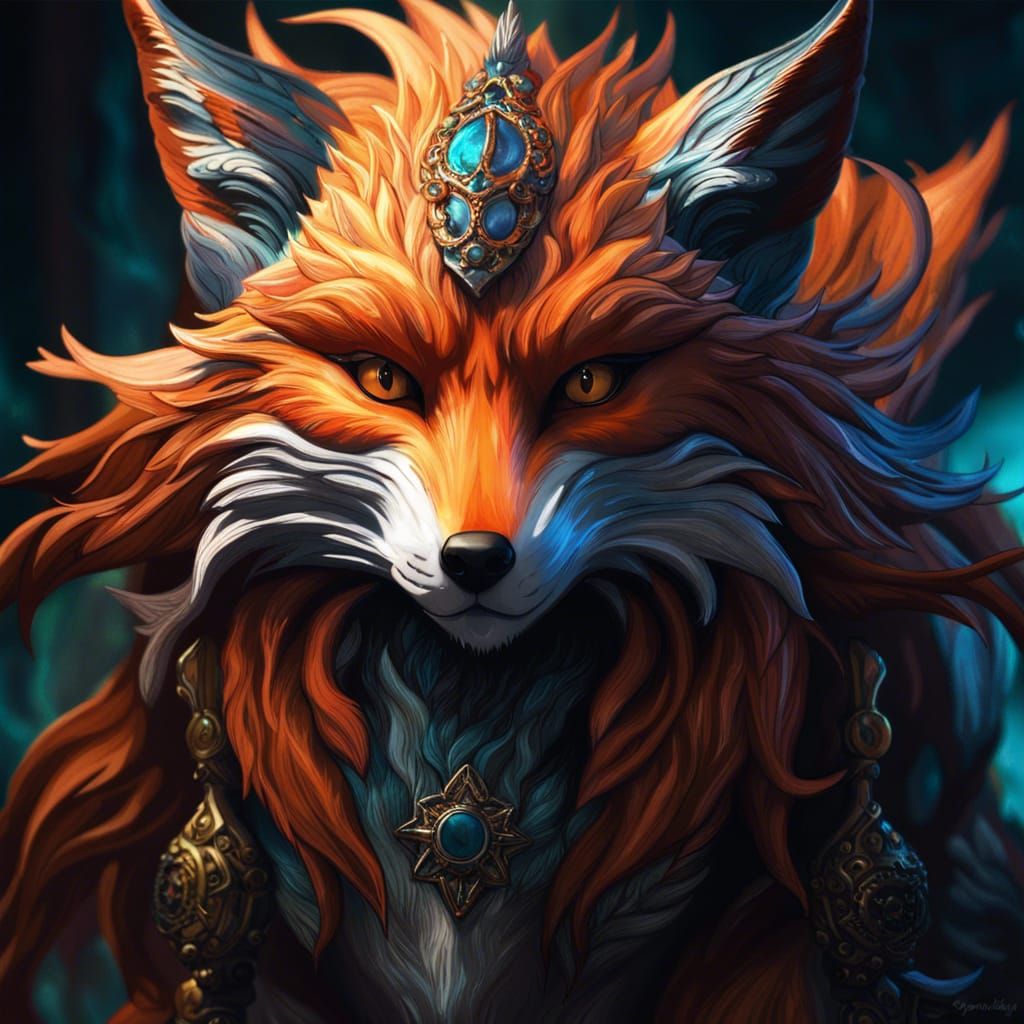 Legendary Fox - AI Generated Artwork - NightCafe Creator