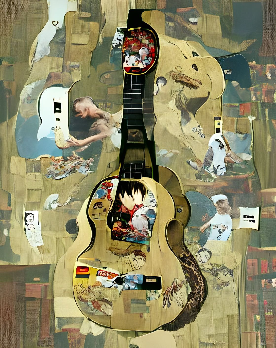 The guitar - AI Generated Artwork - NightCafe Creator