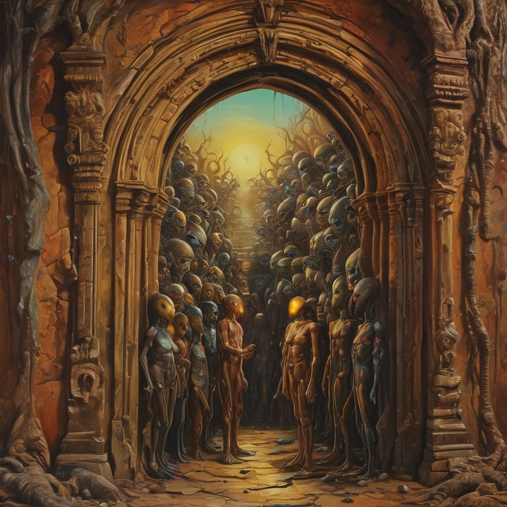 alien-tribe:the juisa hoo - Surrealist Masterpiece: Alien Tr...