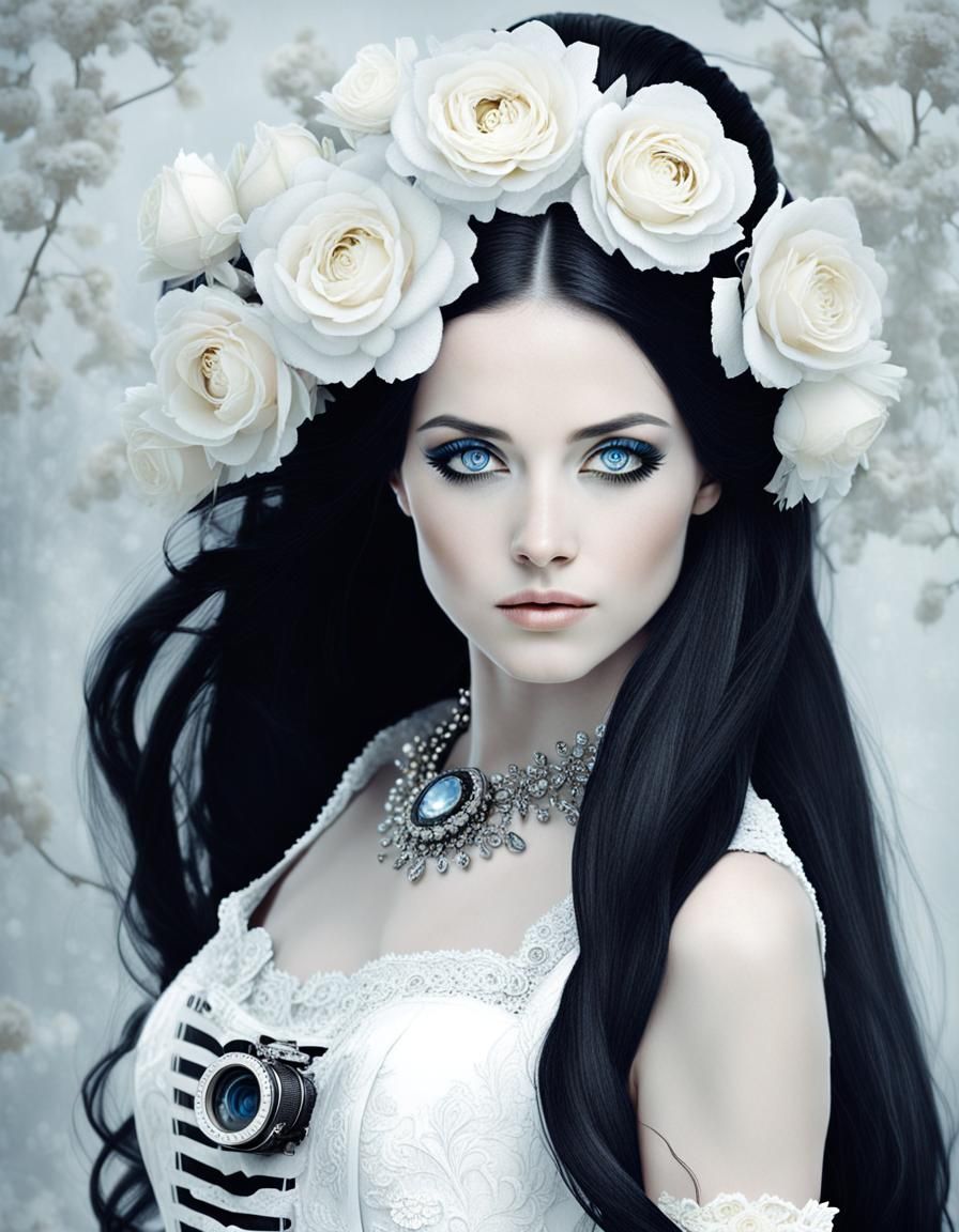 Beautiful Bride - AI Generated Artwork - NightCafe Creator