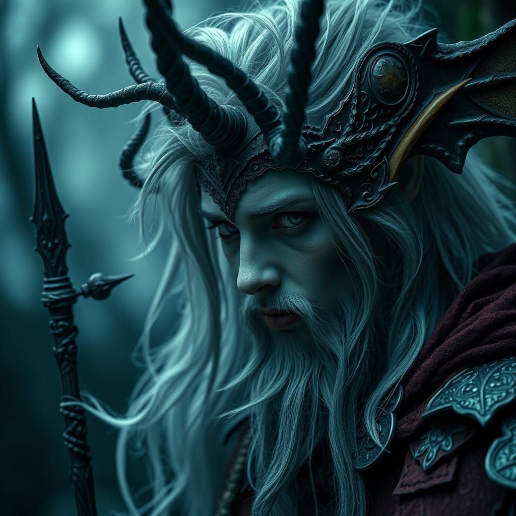 Fantasy - Ethereal Fantasy Warrior in Hyperrealistic HDR