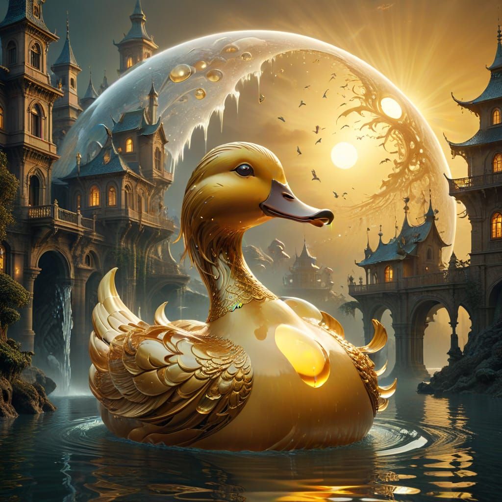 Rubber Ducks - Surrealcore Fantasy Village Rises Within Rubb...