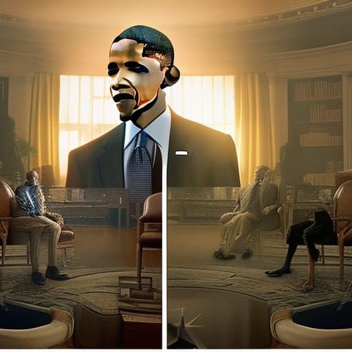 All hail Obama - AI Generated Artwork - NightCafe Creator