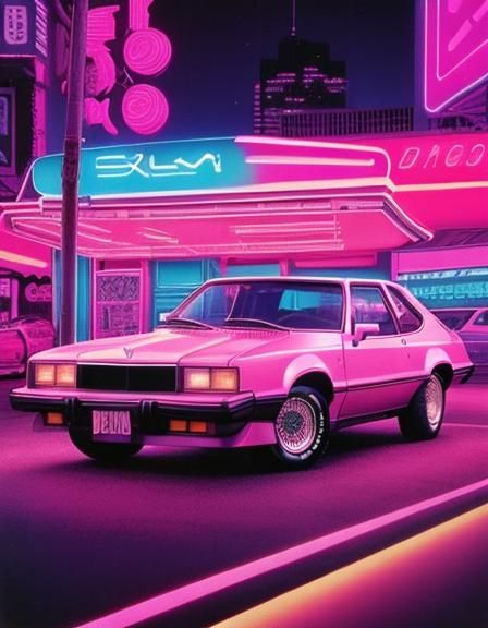 Vaperwave - AI Generated Artwork - NightCafe Creator