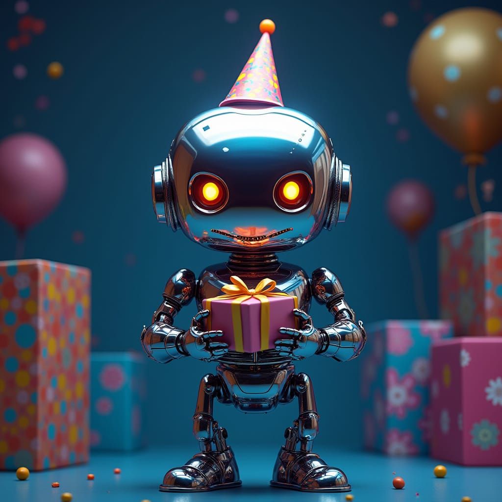 Robot Celebrates National Packaging Design Day in ... - AI Art