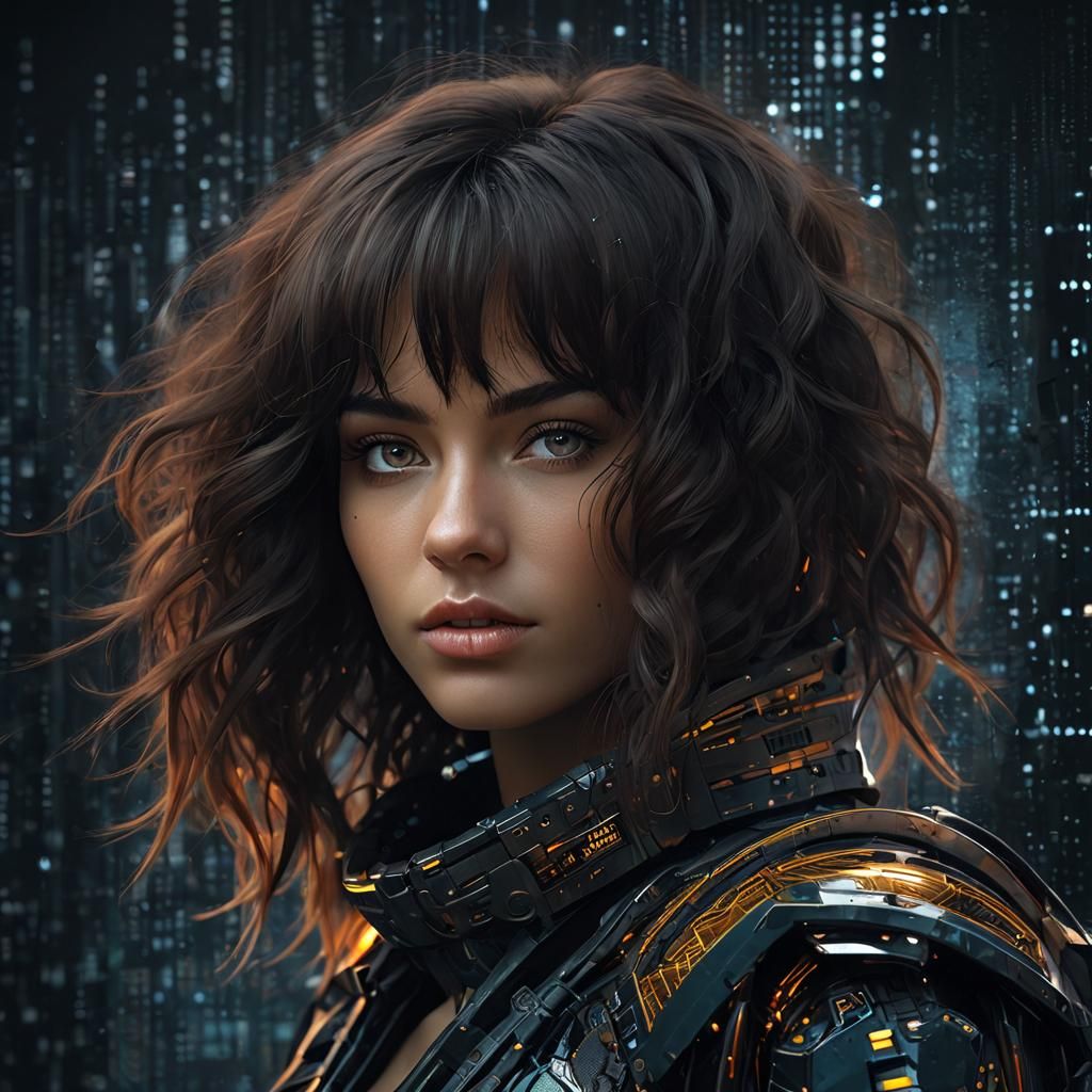 Digital Diva - AI Generated Artwork - NightCafe Creator