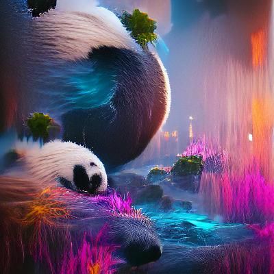 Panda - AI Generated Artwork - NightCafe Creator