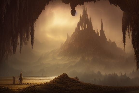 Dark castle - AI Generated Artwork - NightCafe Creator