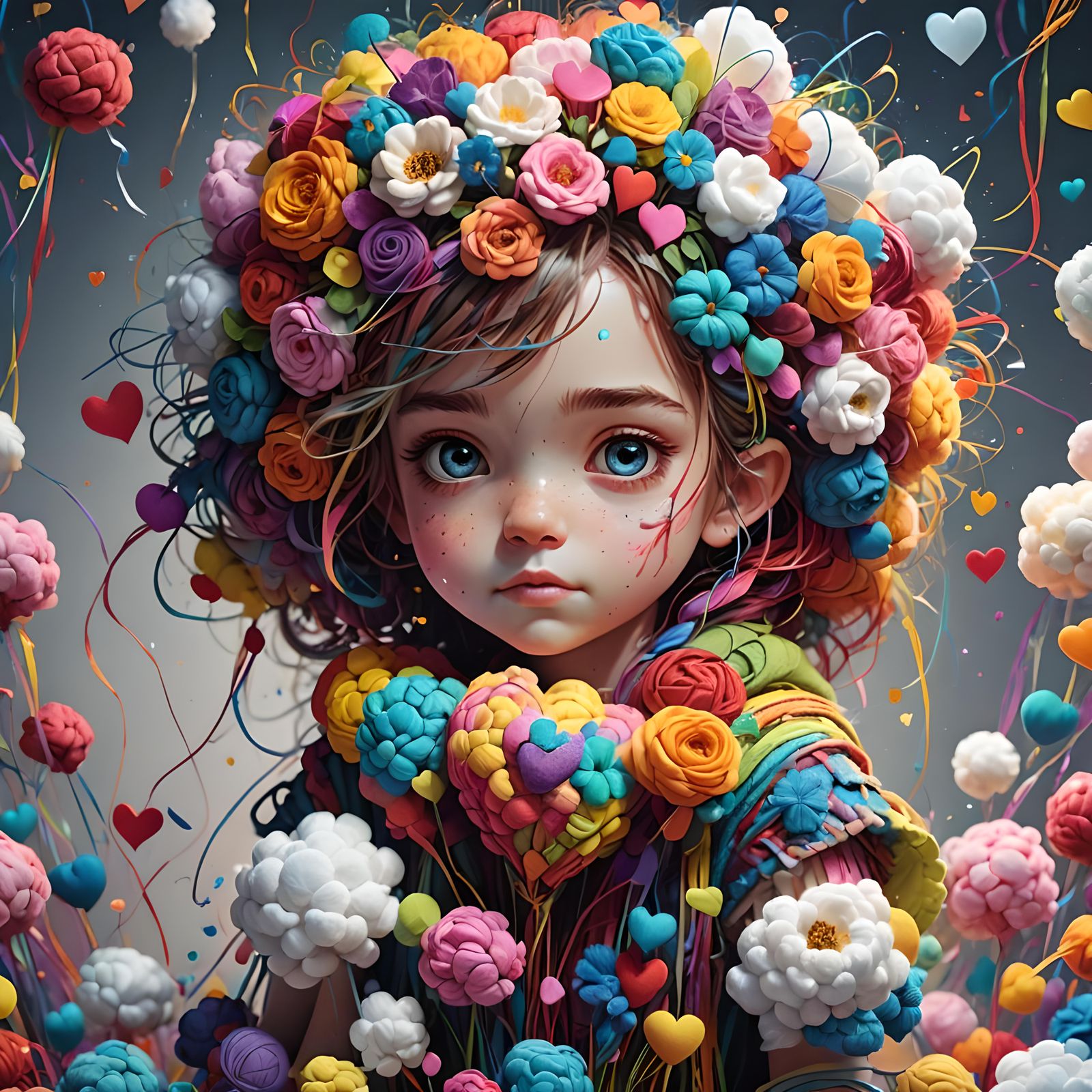 Overdone Art and Craft Project! - AI Generated Artwork - NightCafe Creator