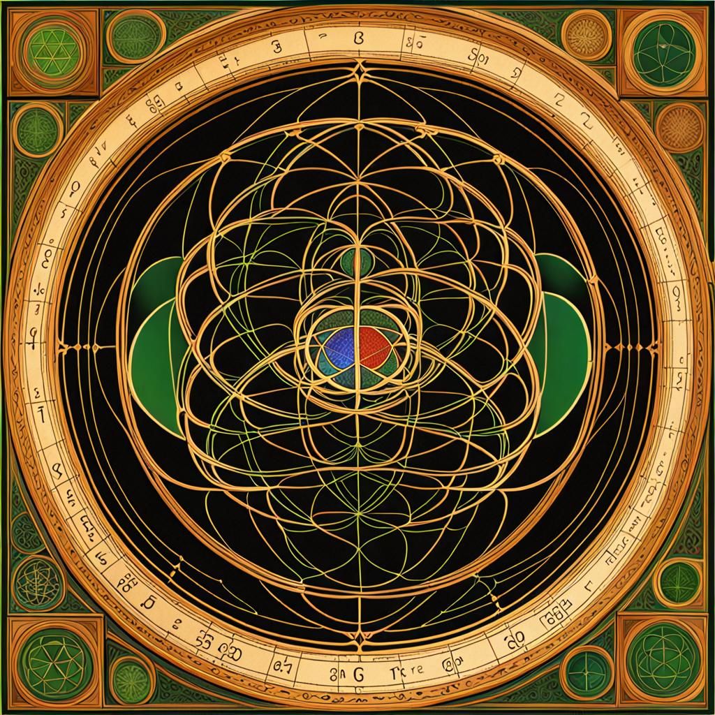 Matrix of Sacred Geometry Vesica Pices: machine learning SDXL 1.0 - AI ...