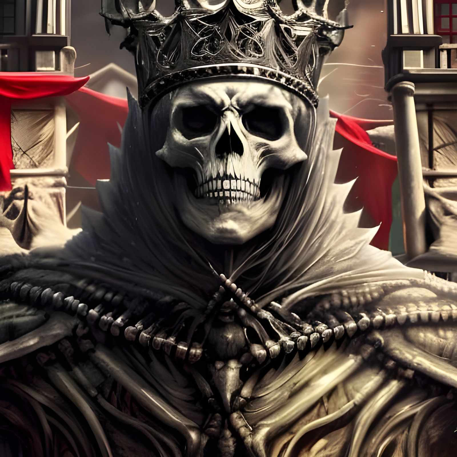 King of bones - AI Generated Artwork - NightCafe Creator