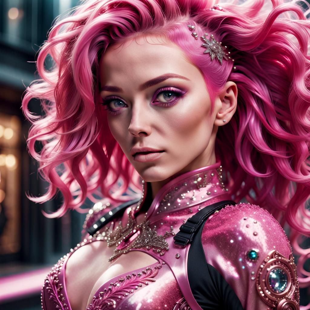 Think Pink 🩷 - AI Generated Artwork - NightCafe Creator