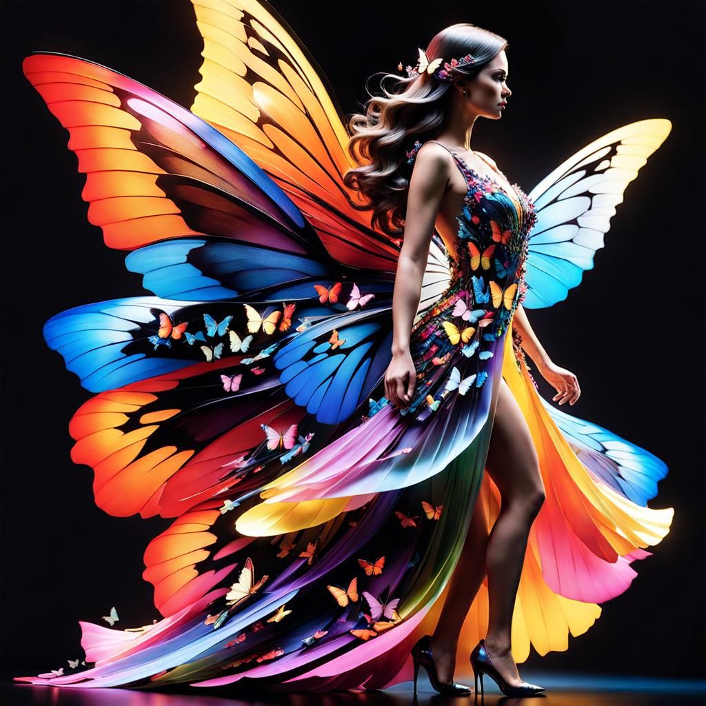 Butterfly Wings - AI Generated Artwork - NightCafe Creator