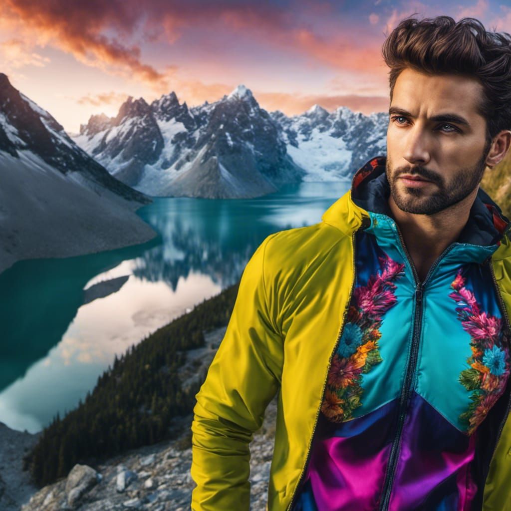 The beauty of a man - AI Generated Artwork - NightCafe Creator